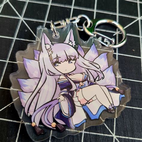 Azur Lane Ijn Shinano Acrylic Charm Etsy