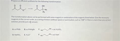 Solved Propose An Efficient Synthesis For The Following Chegg Com
