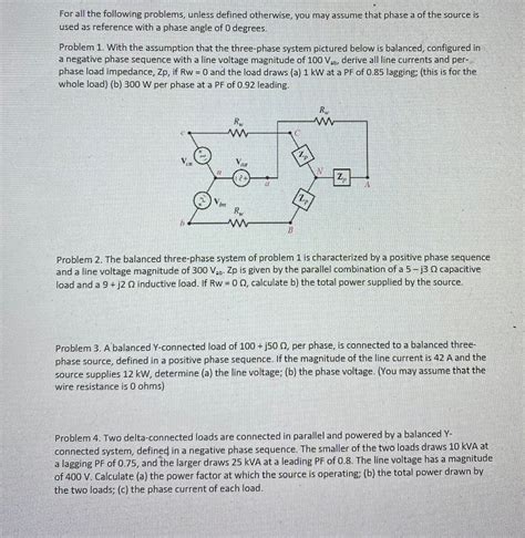 Solved For All The Following Problems Unless Defined Chegg