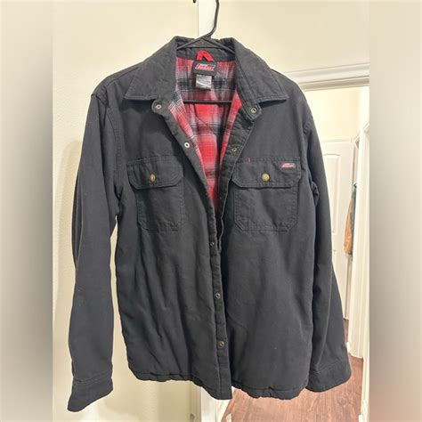 Dickies Jackets And Coats Mens Dickies Flannel Lined Canvas Work