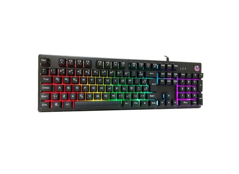 Teclado Gamer hp K F usb Membrana LED rgb ABNT o Melhor Preço é no Zoom
