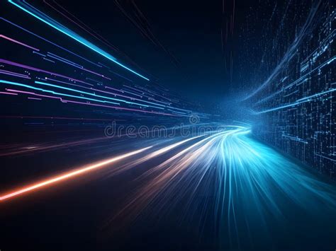 Abstract Digital Background For Tech Envision A World Driven By Binary