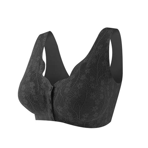 Skpabo Front Fastening Bras For Women Ladies Push Up Bra Backless Bra