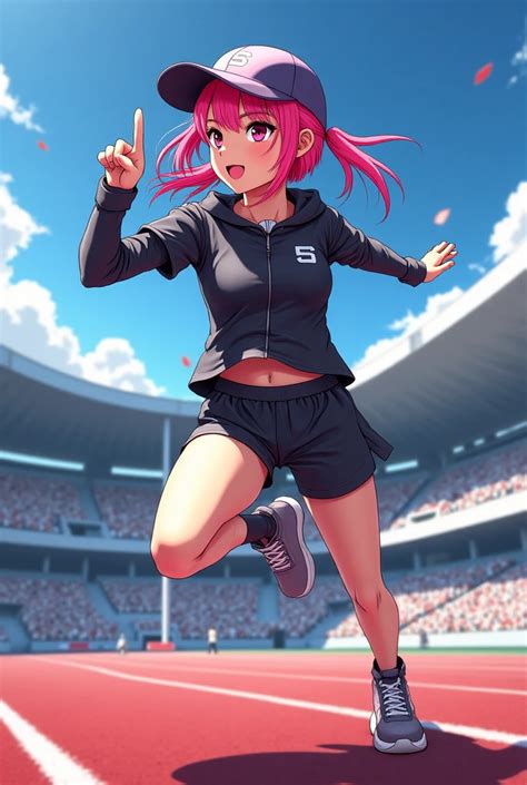 Anime Girl Athletes Seaart Ai