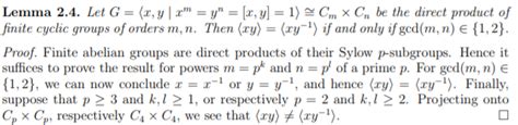 Number Theory Describing The Behaviour Of Subgroups Of The Direct Product Of Finite Cyclic
