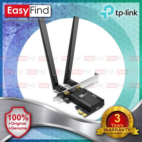 TP Link Archer TX55E AX3000 WiFi 6 Bluetooth 5 2 PCIe Wireless Adapter PCI E Wi Fi Card Shopee