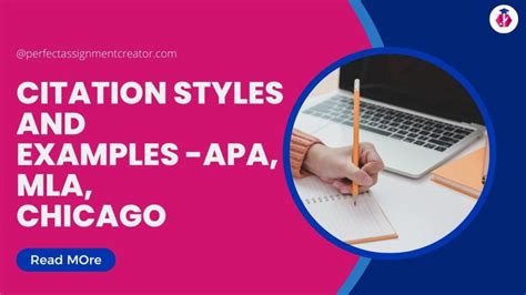 Citation Styles Apa Mla Chicago Citation Examples Perfect