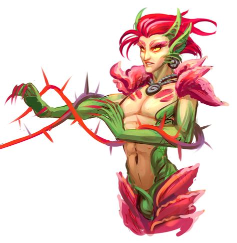 Zyra League Of Legends Drawn By Ripushko Danbooru
