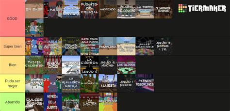 Squid Craft Games 1 2 3 Tier List Community Rankings Tiermaker