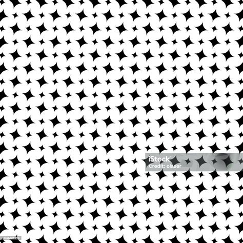 Dual Size Twisted Rounded Inverted Squares Pattern On White Stock Illustration Download Image