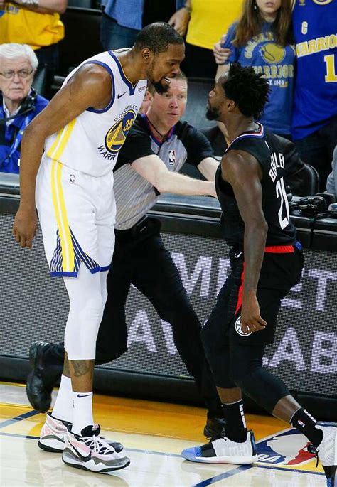 Kevin Durant Ejected From Warriors Game 1 Of The Nba Playoffs Vs