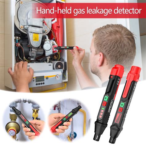 Handheld Gas Leak Detector Combustible Gas Alarm Natural Gas Leak Tester Liquefied Gas Leak