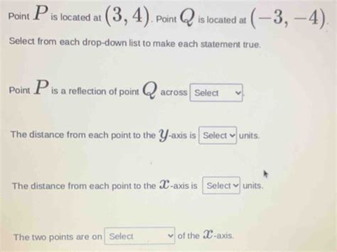 Solved Point P Is Located At 34 Point Is Located At 3 4