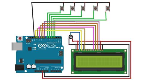smart electronic voting machine using arduino and lcd display