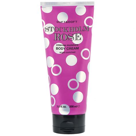 Duft & Doft, Intense Moisture Body Cream, Stockholm Rose, 7 fl oz (200 ...
