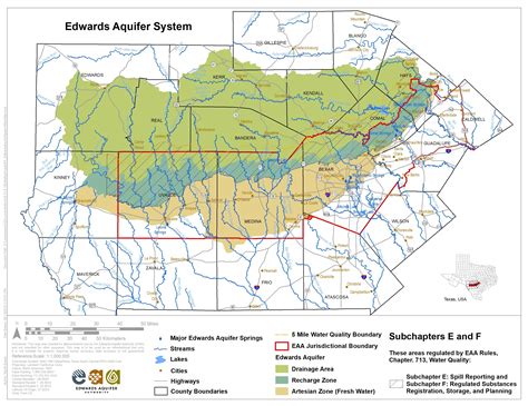 Maps And Gis Edwards Aquifer Authority