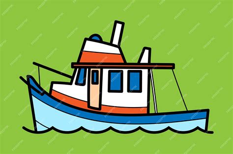 Premium Vector Tug Boat 02