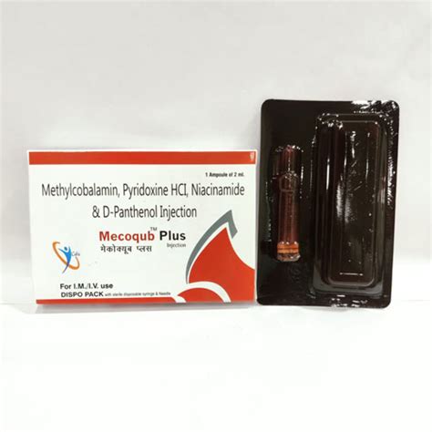Mecoqub Plus Injection Cubic Lifesciences Pvt Ltd