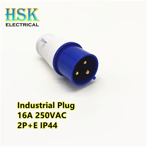 16a 2p E 250vac Ip44 Industrial Plug Industrial Socket Industrial Wall Mounted Lazada Ph