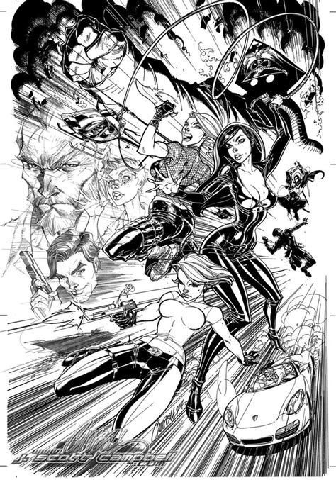 Danger Girl Poster Inks By J Scott Campbell On Deviantart