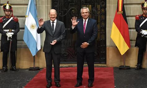 Fernández se reunió con el canciller alemán para fortalecer la relación