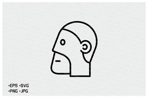 Man Profile Face Avatar Icon Vector Graphic By Designfour · Creative
