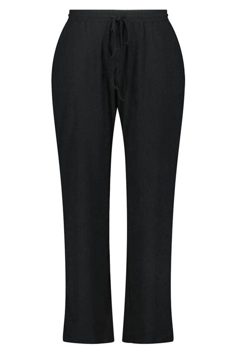 Dames Broek Met Strikkoord Ms Mode