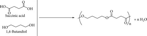 Poly Butylene Succinate Synthesis Reaction Download Scientific Diagram