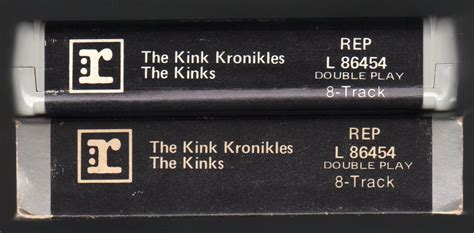The Kinks The Kink Kronikles 1972 Reprise A21c 8 Track Tape