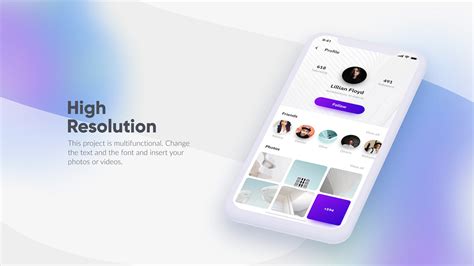 Mobile UI Mockup Behance