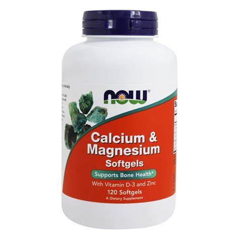Now Foods Calcium And Magnesium 240 Softgels Pratts Compounding