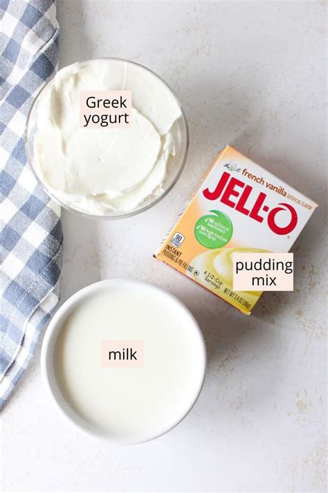 Easy High Protein Greek Yogurt And Pudding Mix Dessert Recipe In 2024