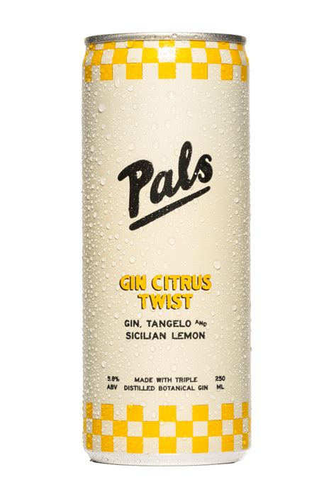 Gin Citrus Twist Gin Tangelo And Sicilian Lemon Pals