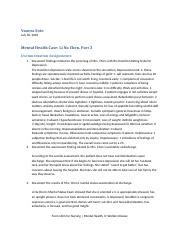 Li Na Chen Documentation Part 2 Docx Vanesa Soto July 30 2020 Mental Health Case Li Na Chen