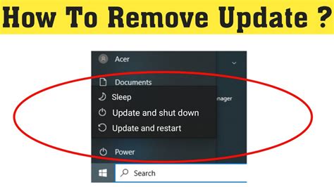 How To Remove Or Bypass Update And Shutdown Update And Restart Option My Xxx Hot Girl