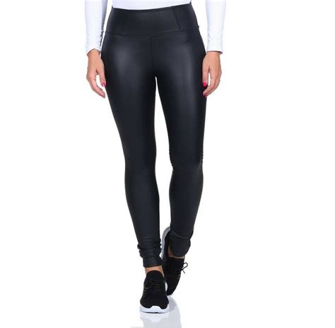 Aurela Damenmode Lederhose Warme Kunstlederleggings Gefütterte