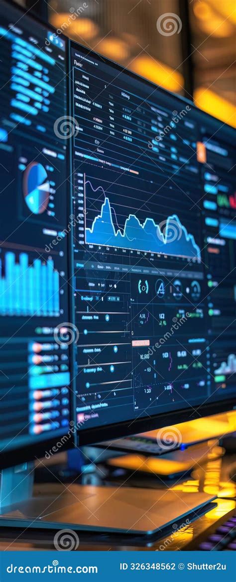 A Cloud Service Providers Dashboard On A Computer Screen Showing Realtime Analytics And Usage