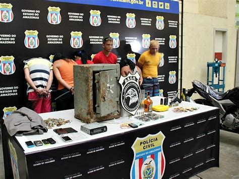 G1 Grupo Suspeito De Cometer Vários Assaltos é Preso Em Manaus