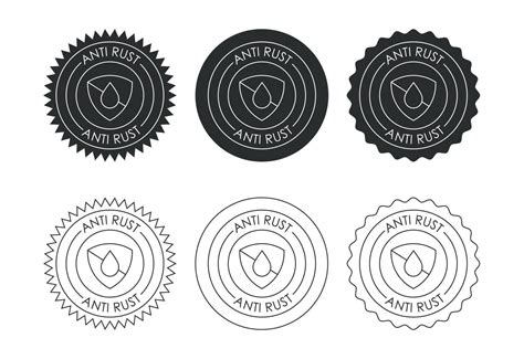 Anti Rust Icon Design Anti Oxidation Sign Rust Resistant Symbol 58234889 Vector Art At Vecteezy