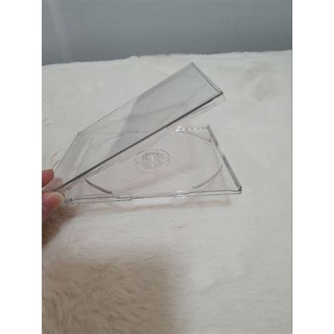 二手CD DVD光碟收納外殼 壓克力硬殼薄款 單片裝 蝦皮購物