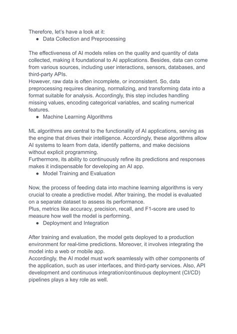 How To Build An Ai App Thecodeworkpdf Technology Industry Industries