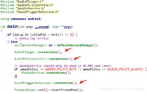 android framework源码解读 audio audioserver启动流程 1 soundtrigger csdn博客