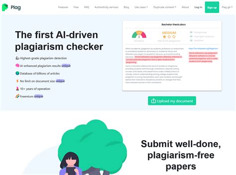Plag Ai Ai Plagiarism Checker Tool Ai Tools Directory