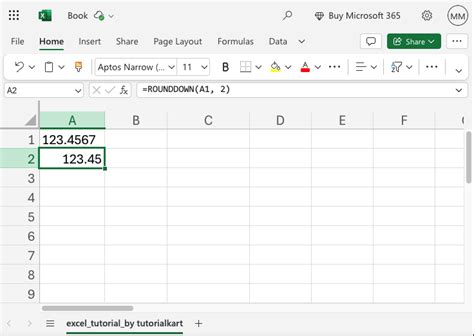 how to round numbers in excel steps and examples