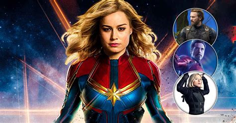 Brie Larson Aka Captain Marvel Bidding Goodbye To Mcu Post Iron Man Black Widow And Captain