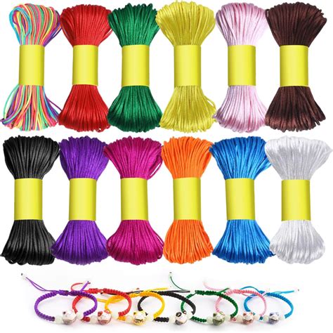 Fil Nylon Pour Bracelet Et Bijoux Corde Nylon Souple Et Robuste Lot De