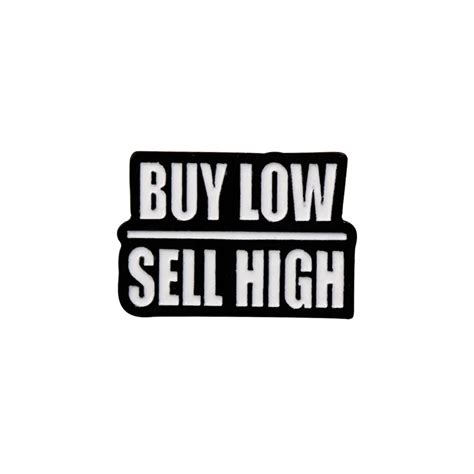 Buy Low Sell High Enamel Pin Distinct Enamel Pins