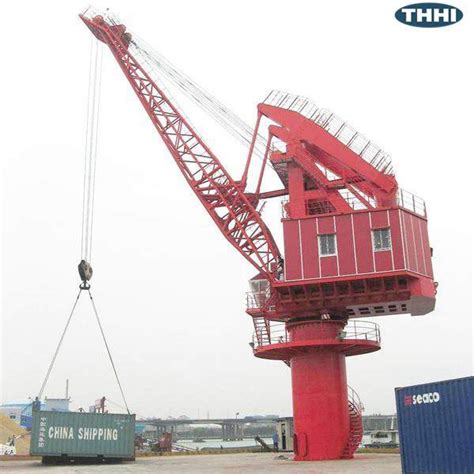 China Pedestal Cylinder Boom Luffing Crane Manufacturers Suppliers