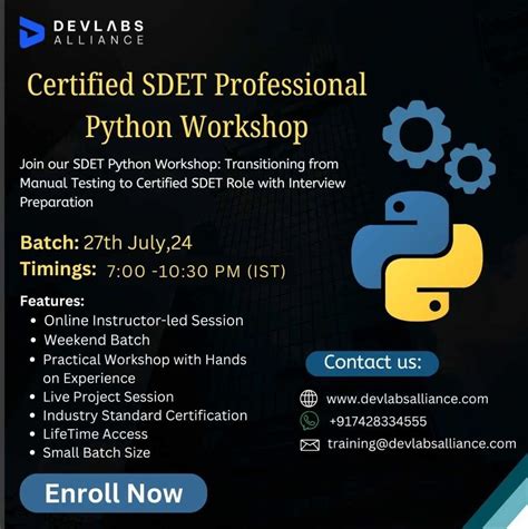 Gazal Gupta On Linkedin We Are Going To Start Our Certified Sdet Professional Python Program On…