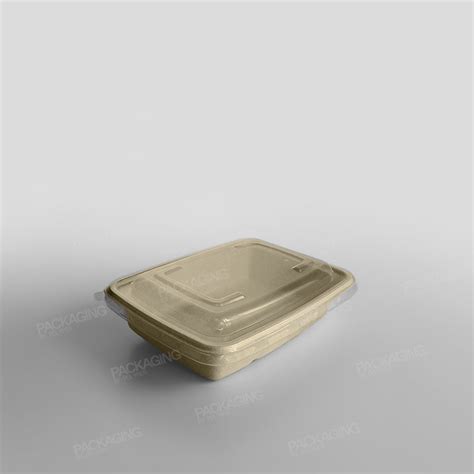 150 Pcs Durable Pp Lid For Rectangular Pulp Containers